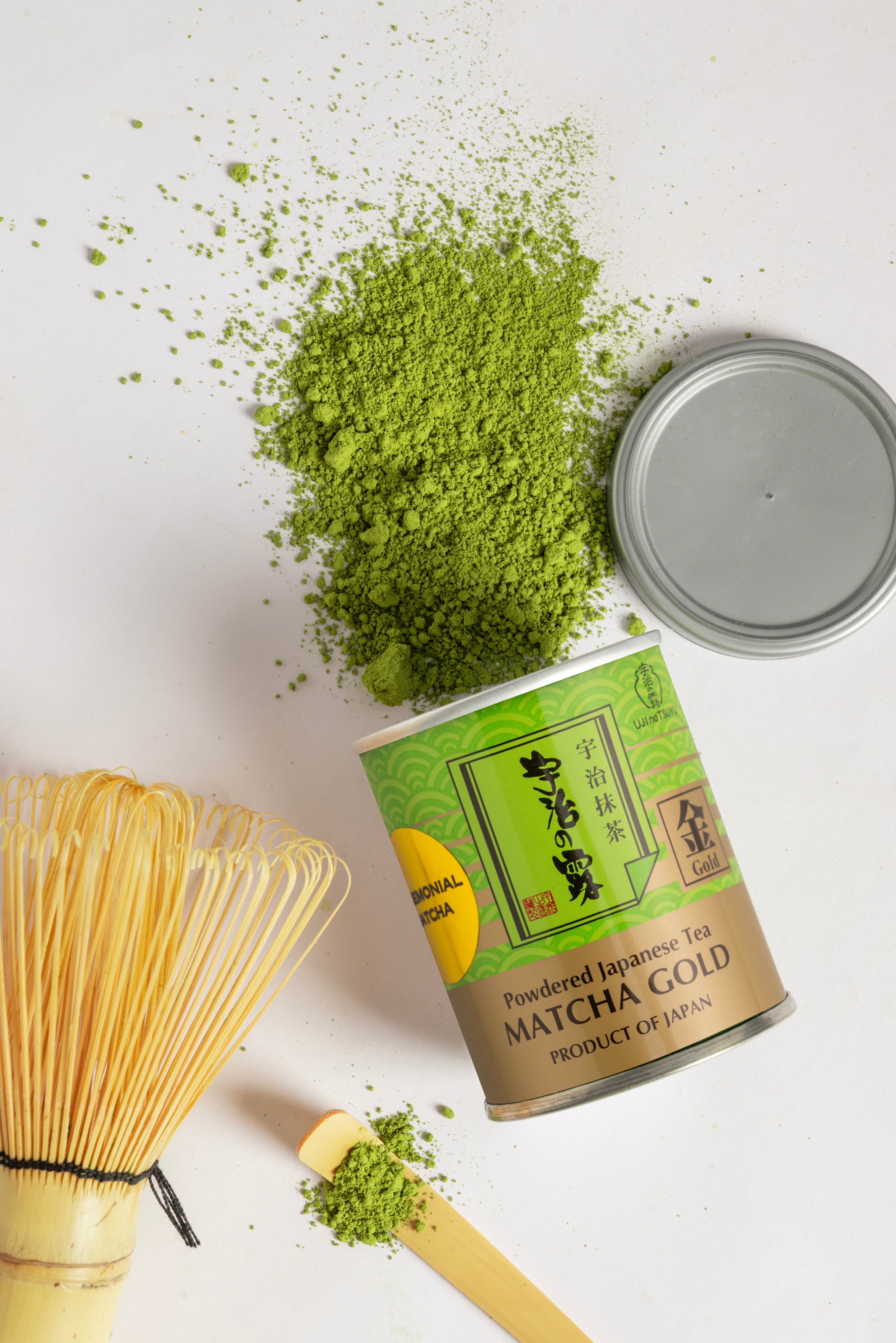 UJInoTSUYU Ceremonial Matcha Gold 40g – Kyoto Beverages